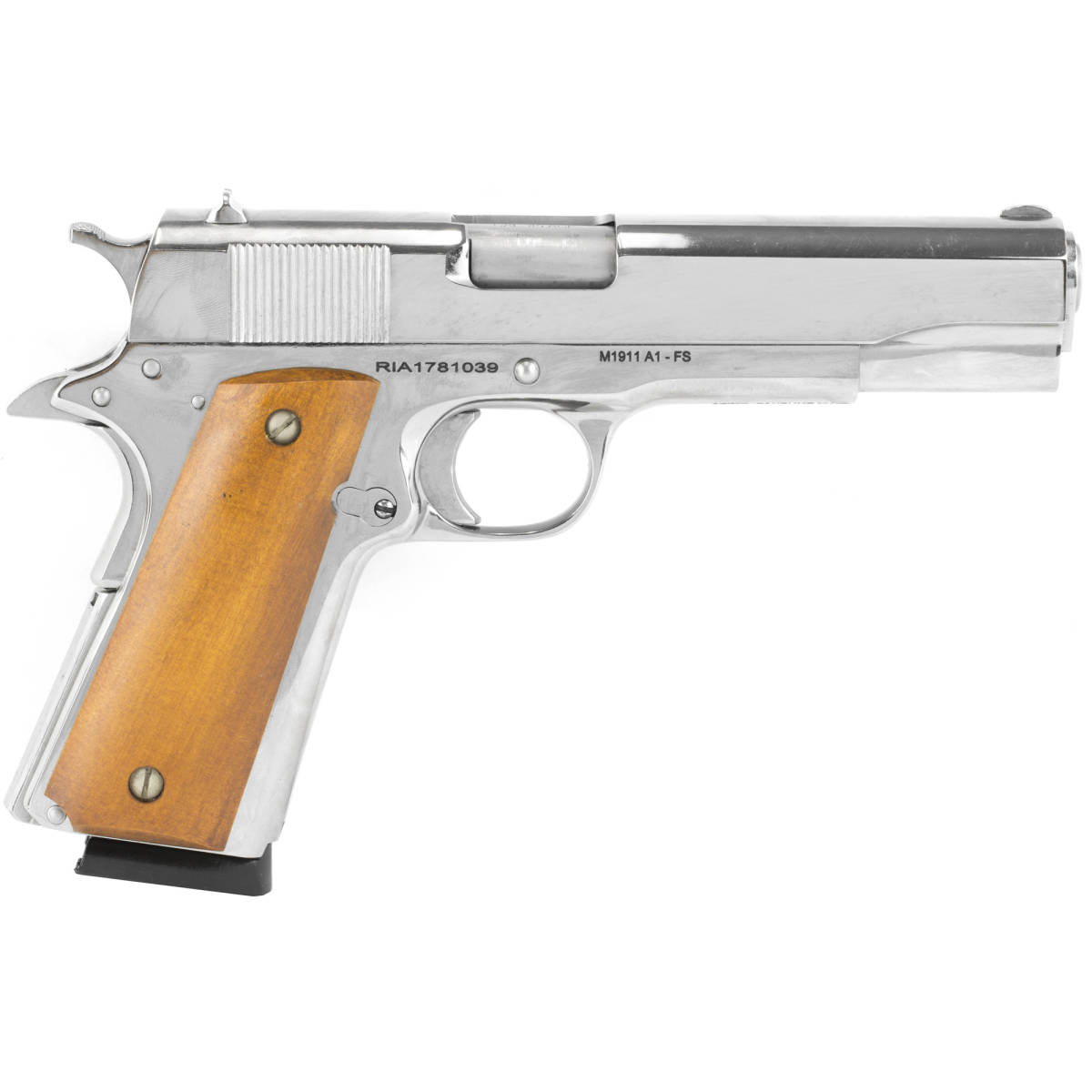 Rock Island 51433 GI Standard FS 45 ACP Caliber with 5” Barrel, 8+1 ...