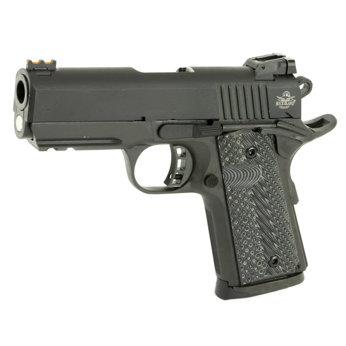 Rock Island 51470 Tac Ultra CS 45 ACP Caliber with 3.62” Barrel, 7+1 ...