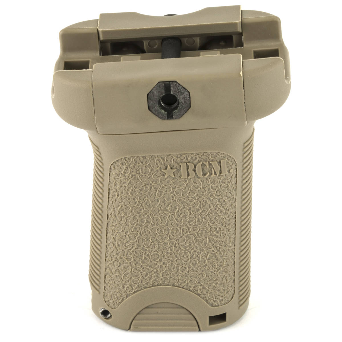 BCM VGSFDE BCMGunfighter Short Vertical Grip Made of Polymer With Flat ...