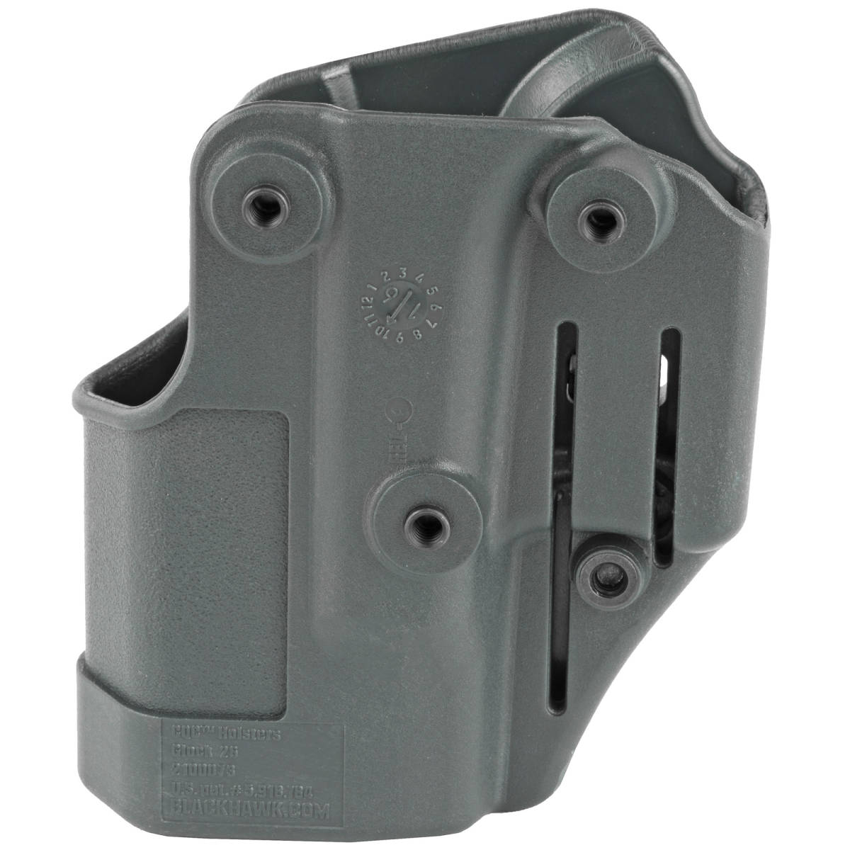 Blackhawk 413501BKR Serpa CQC Sportster OWB Size 01 Gun Metal Gray ...