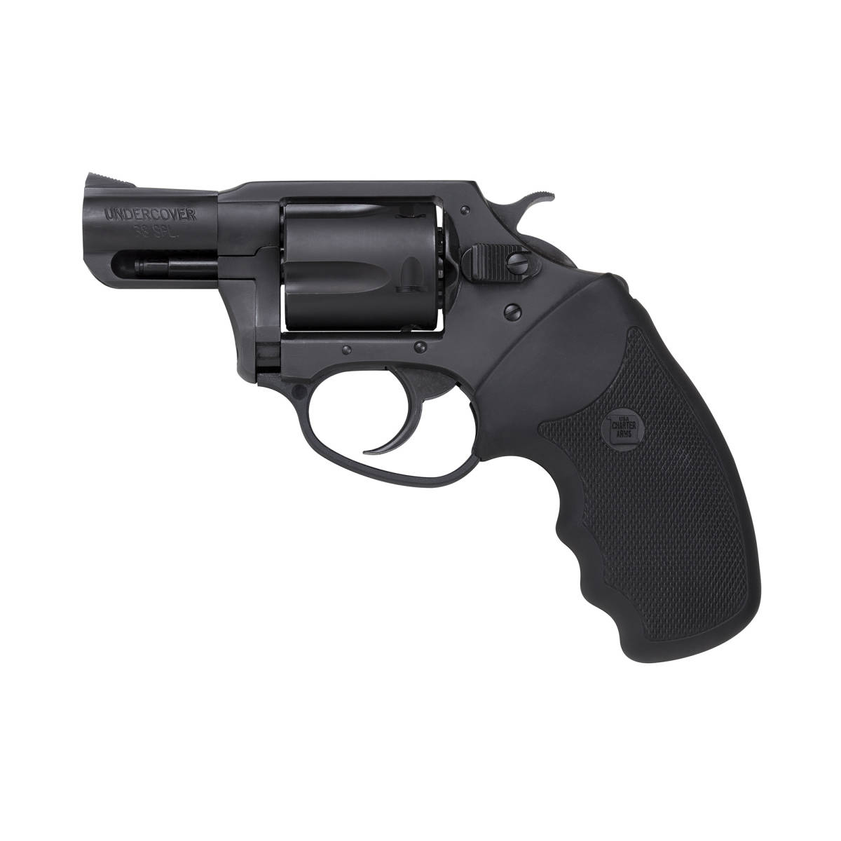 Charter Arms 13820 Undercover Lite Small 38 Special, 5 Shot 2” Black ...