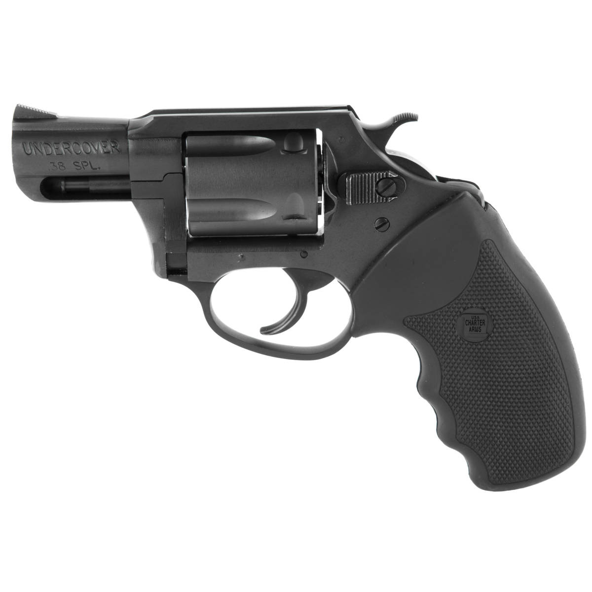 Charter Arms 63820 Undercover Small 38 Special, 5 Shot 2” Black ...