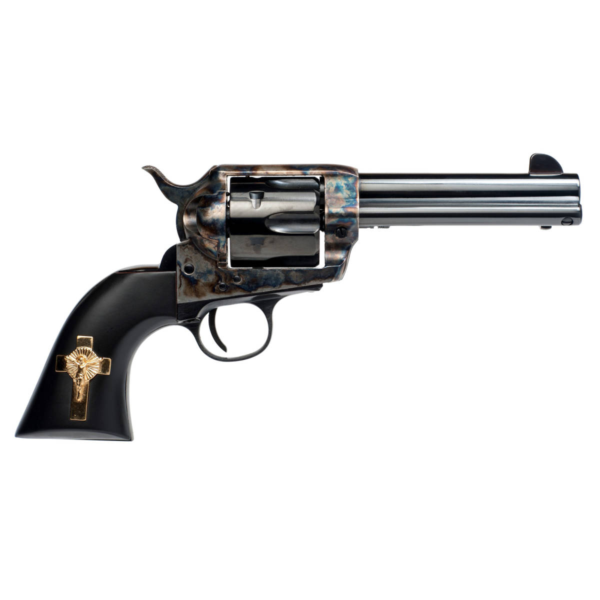 CIMARRON HOLY SMOKER 45LC 4.75”CROSS - Revolvers at GunBroker.com ...