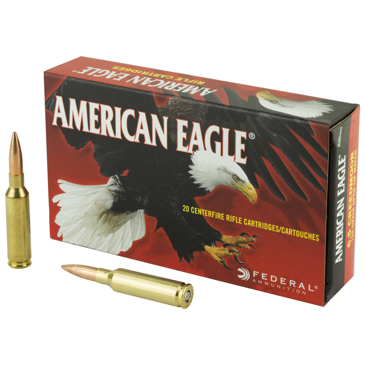 Federal AE65CRD2 American Eagle Rifle 6.5 Creedmoor 120 gr Open Tip ...