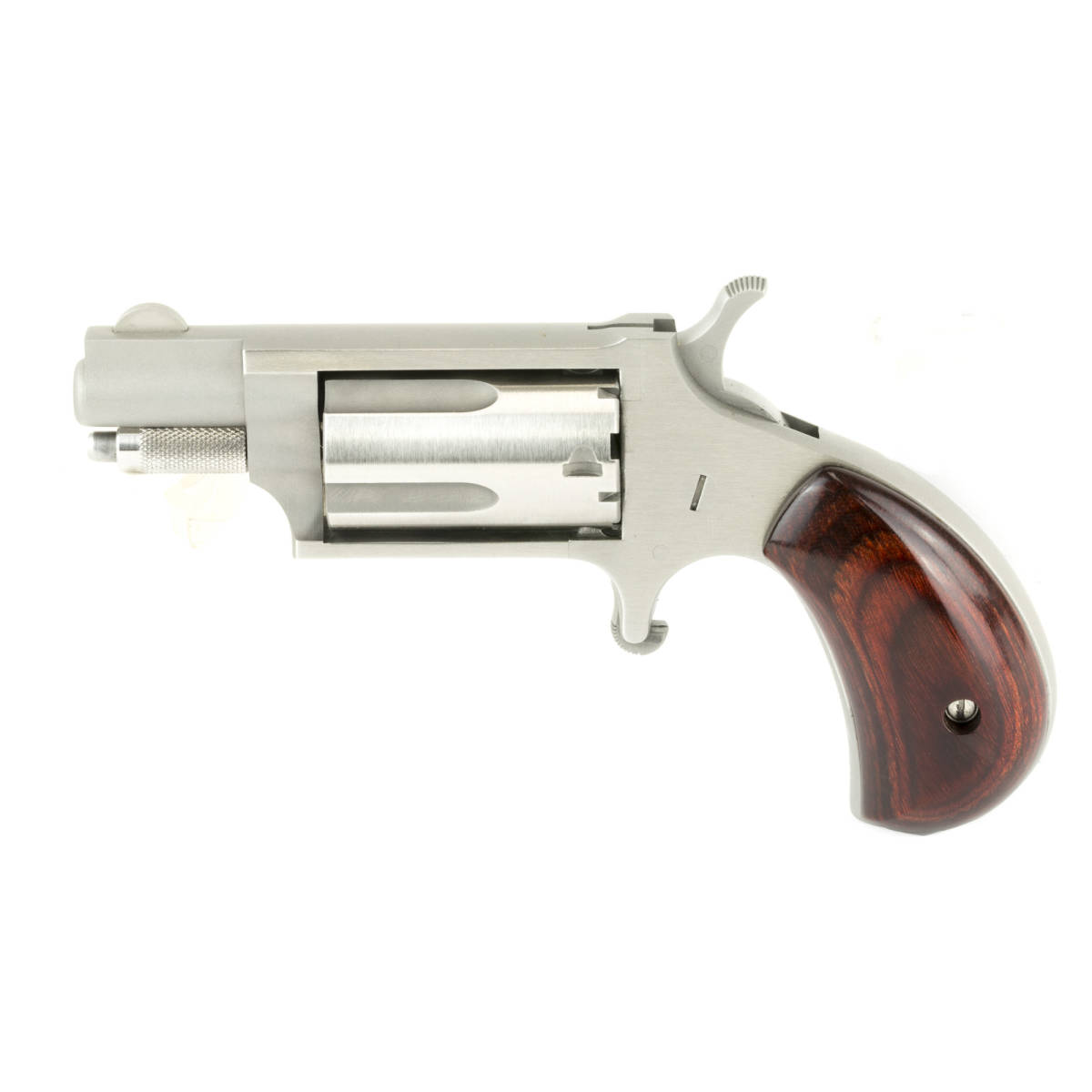 NAA Mini Revolver 22 LR Mag Stainless 5 Shot 1-1/8" NAA-22MSC Magnum ...