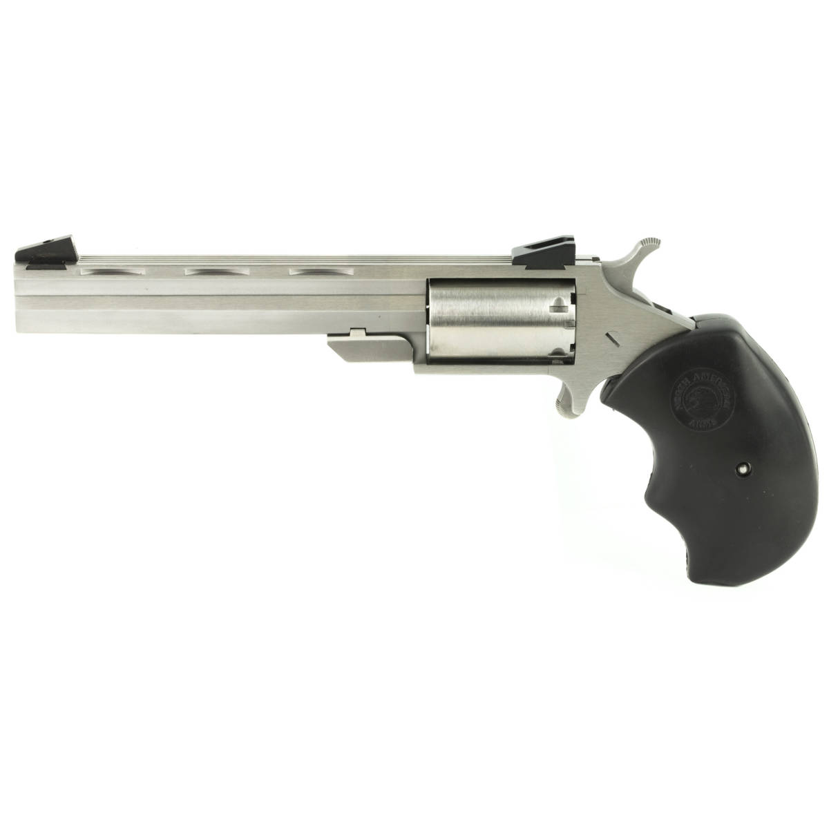 NAA Mini-Master 22 LR/22 Mag COMBO 22LR MAGNUM REVOLVER 5RD 22WMR MINI ...