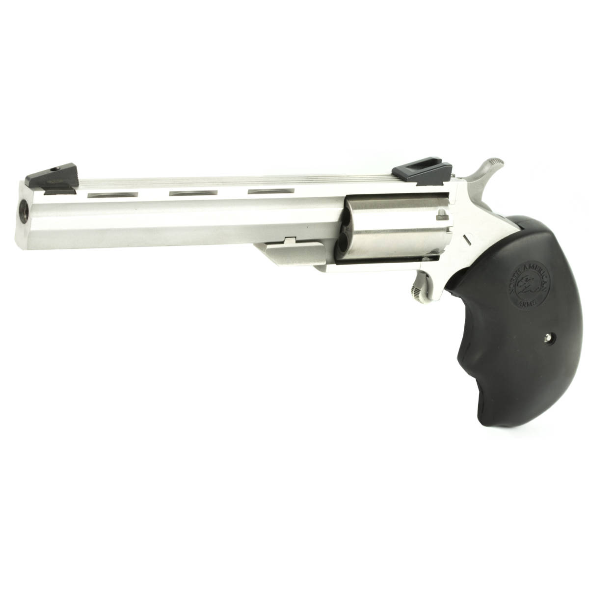 NAA Mini-Master 22 LR/22 Mag COMBO 22LR MAGNUM REVOLVER 5RD 22WMR MINI ...