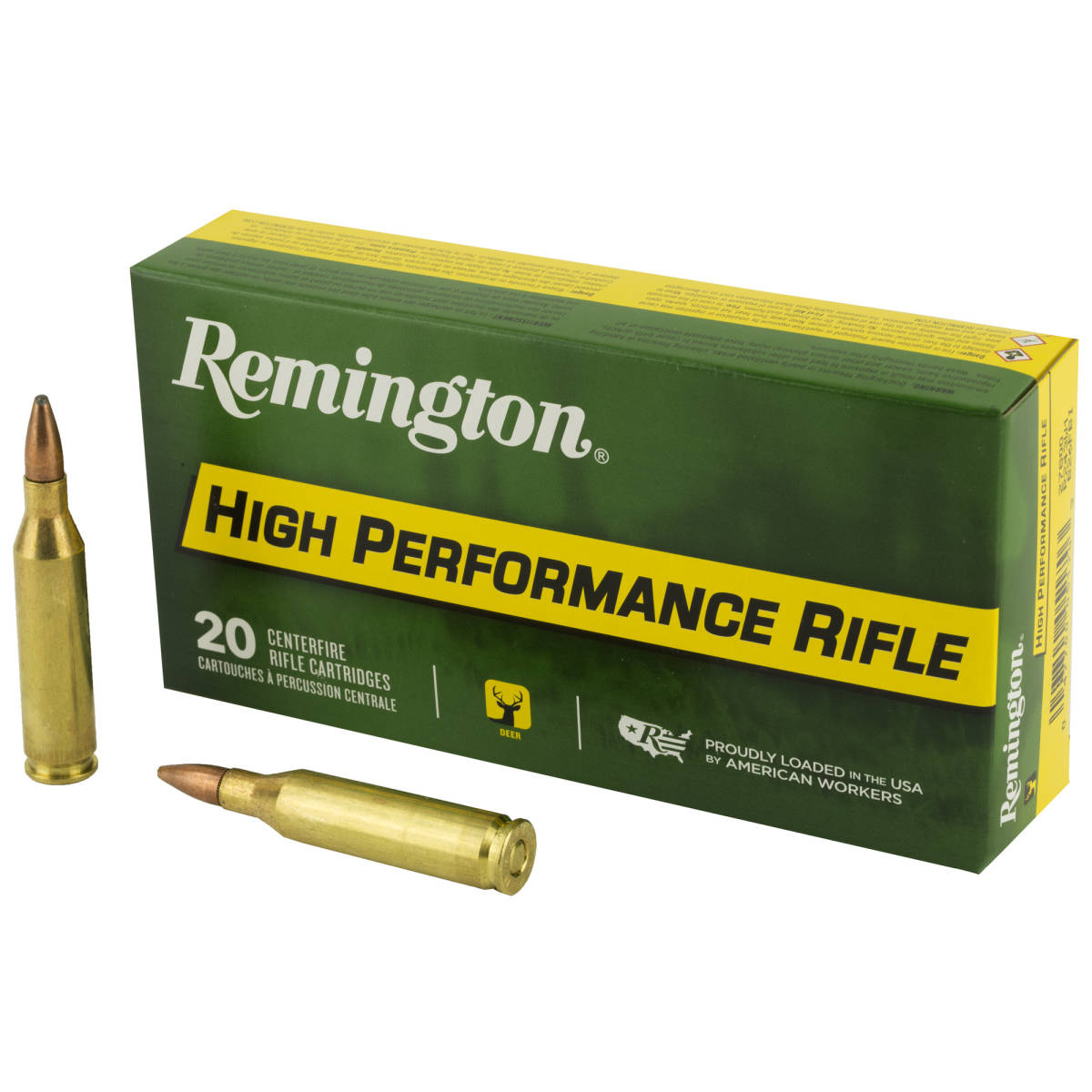 Remington Ammunition 27800 High Performance Rifle 243 Win 80 gr Pointed ...