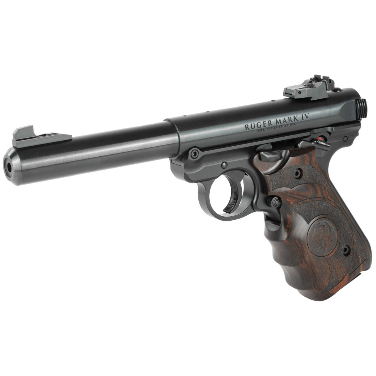 Ruger 40159 Mark IV Target 22 LR 10+1 5.50” Bull Barrel, Blued Steel ...
