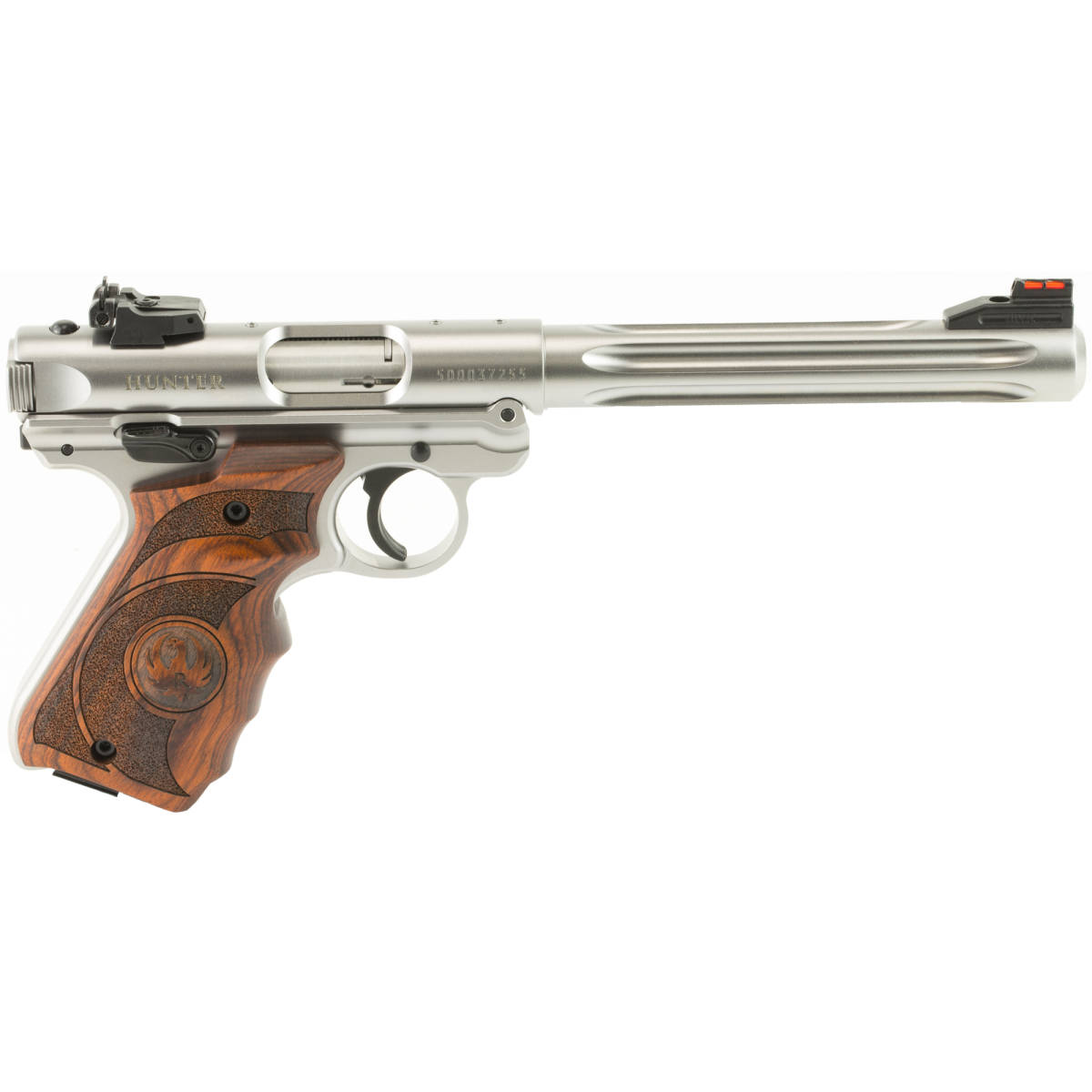 Ruger Mark IV Hunter 22LR Satin Stainless Steel 40160 - Semi Auto ...