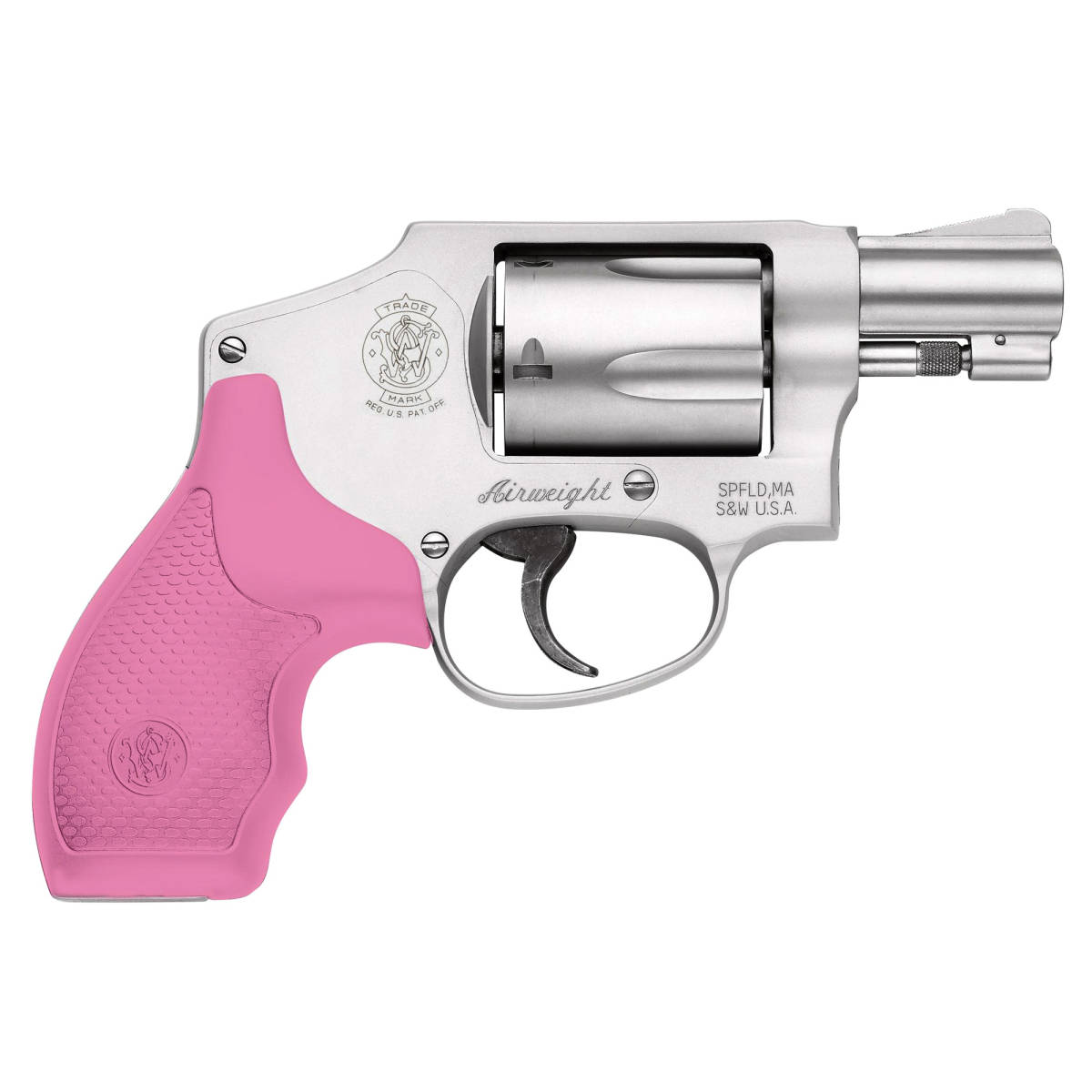 SMITH WESSON 642 PINK 38 SPECIAL 1.875” REVOLVER SS/PINK 150466 38SPL ...