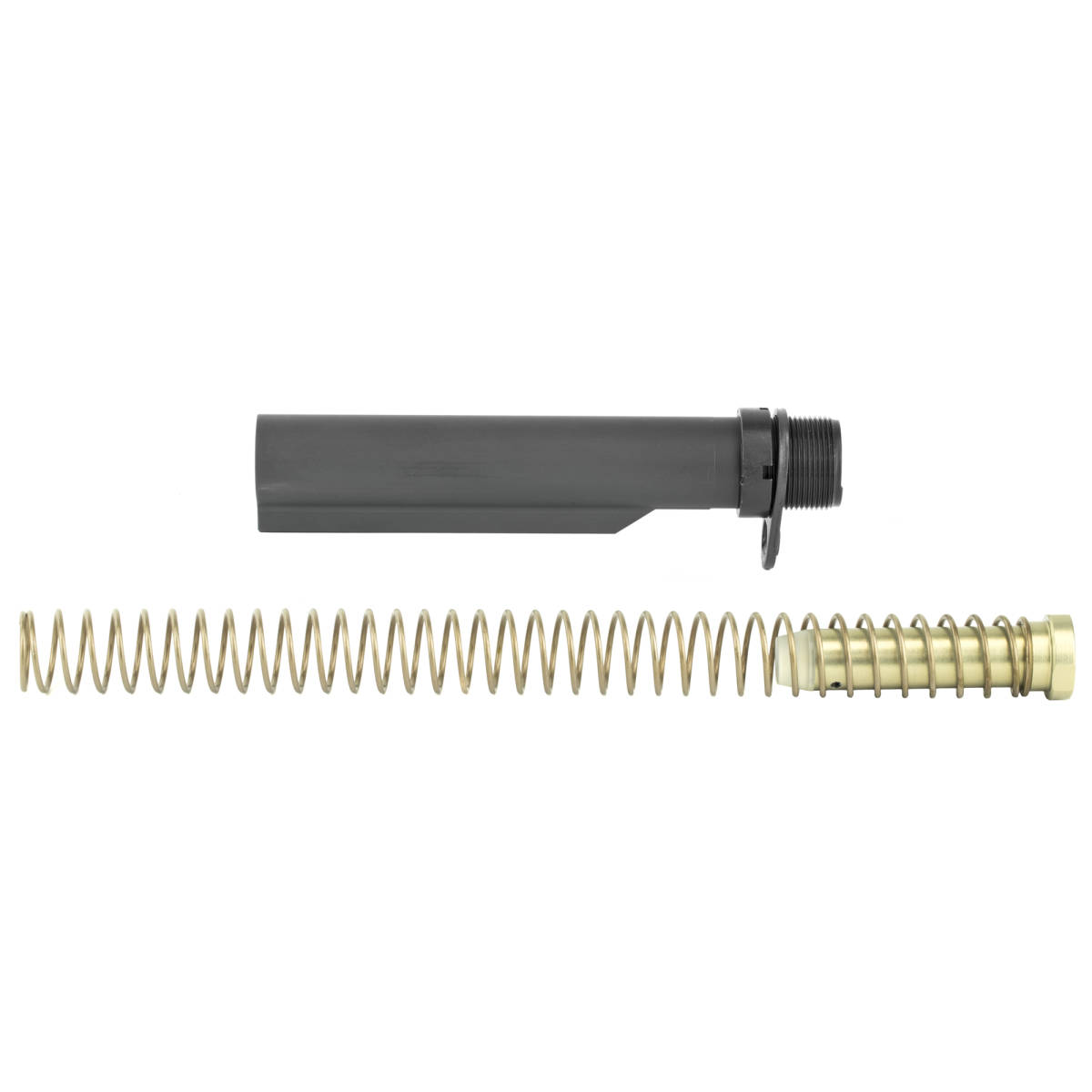 LBE Unlimited MILBUFKTCG Mil-Spec Buffer Tube Kit 6 Position AR-15 Gray ...