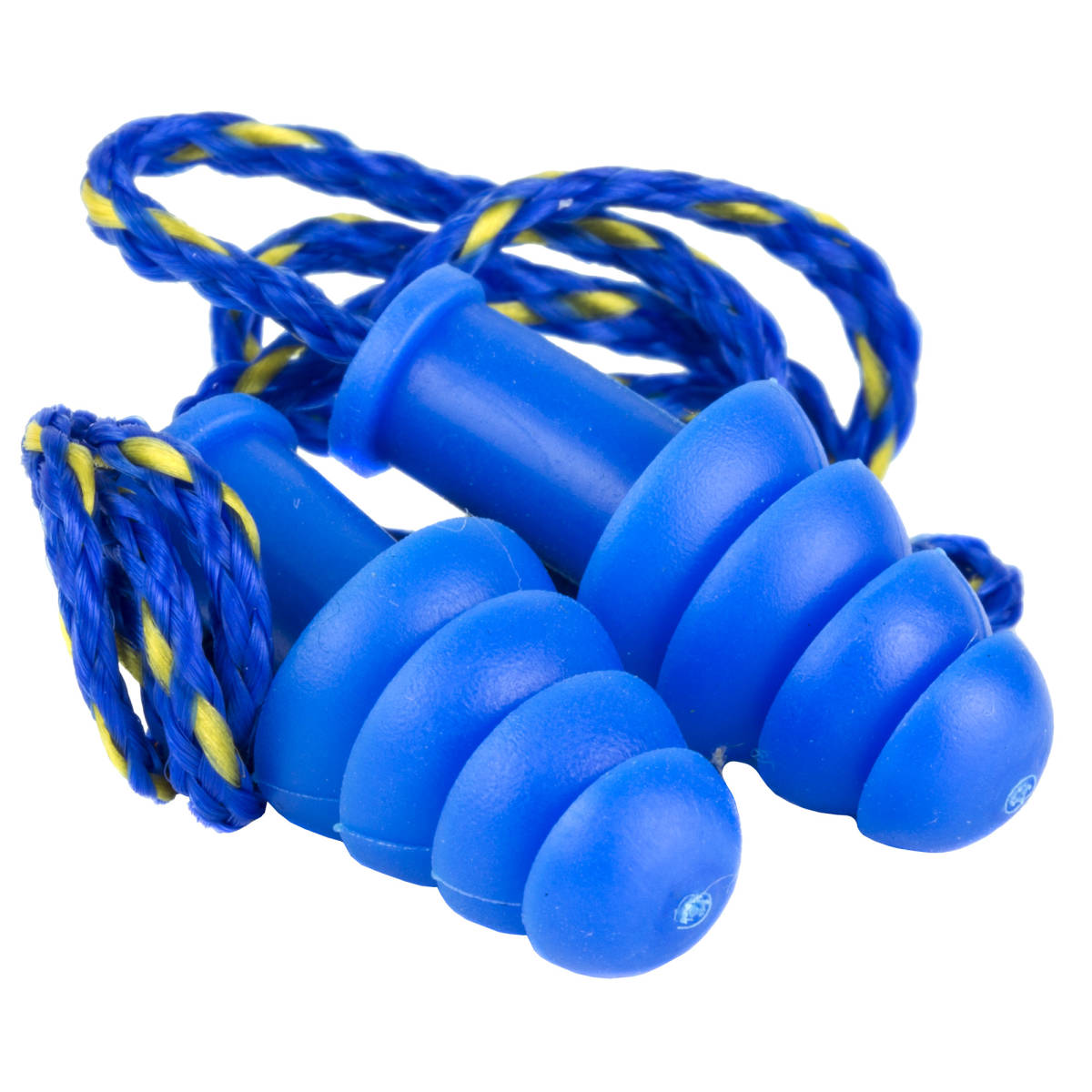 Walker’s GWPTPRCORDBL Corded Rubber Ear Plugs 27 dB In The Blue Adult ...