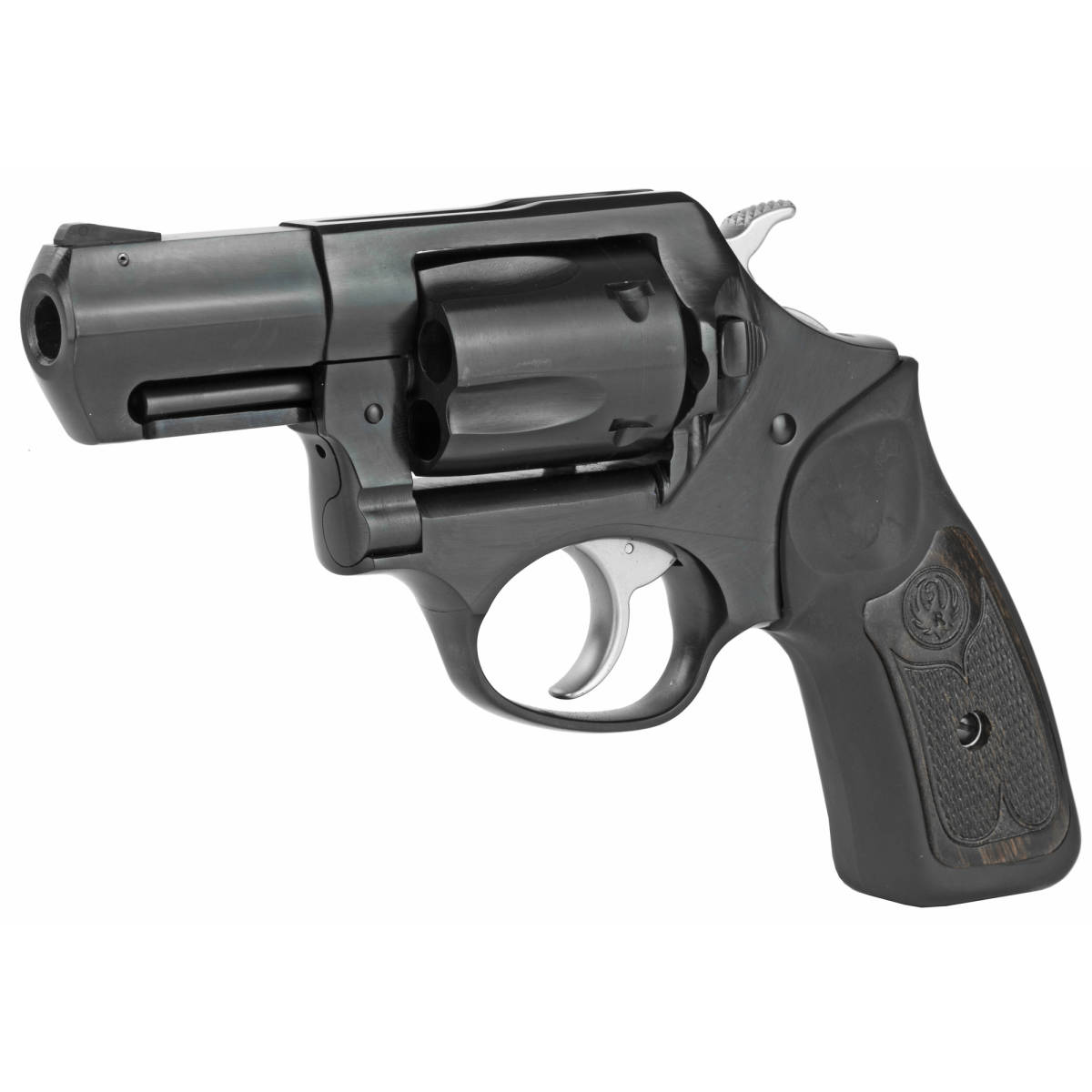 Ruger SP101 357 Mag 2.25” 5 Round Black Rubber w/Wood Insert Grip Blued ...
