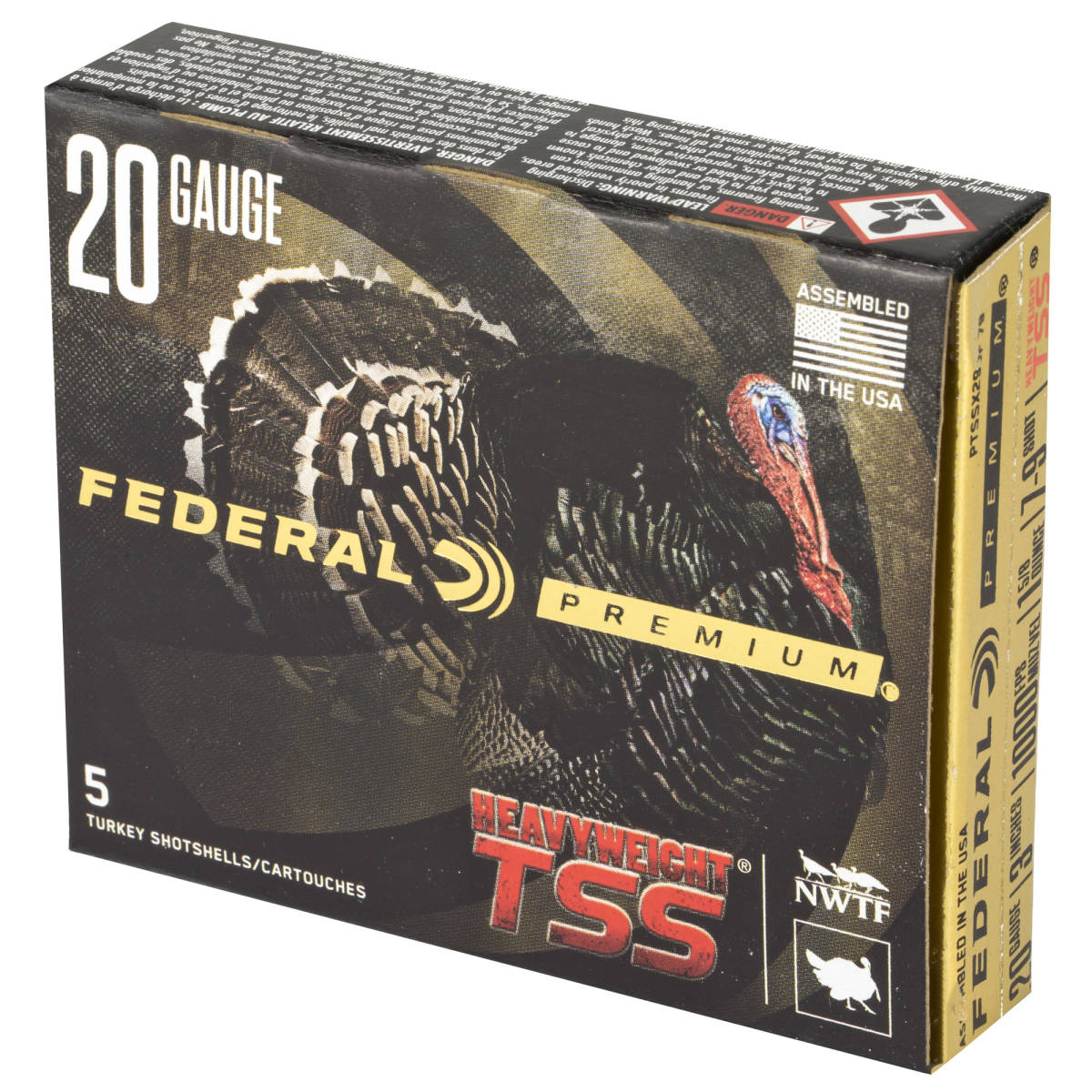 Federal PTSSX295F79 Premium Heavyweight TSS 20 Gauge 3” 1 5/8 oz 7,9 ...
