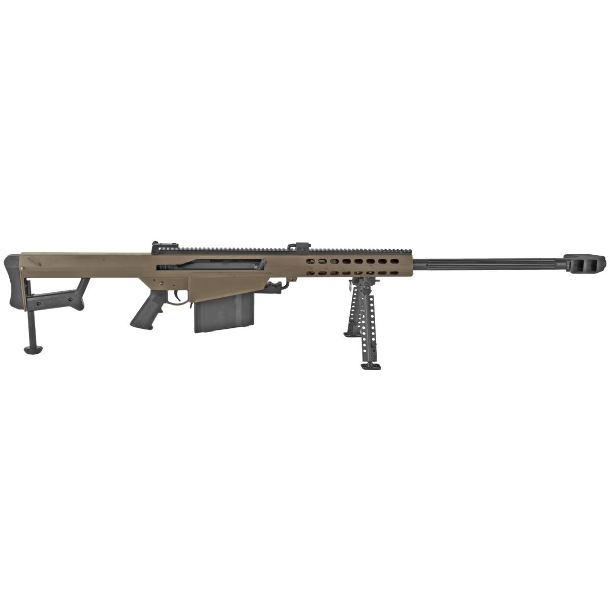 Barrett 14031 M-82A1 M82 82 A1 50Cal 50 BMG 50BMG 29" FDE - Semi Auto ...
