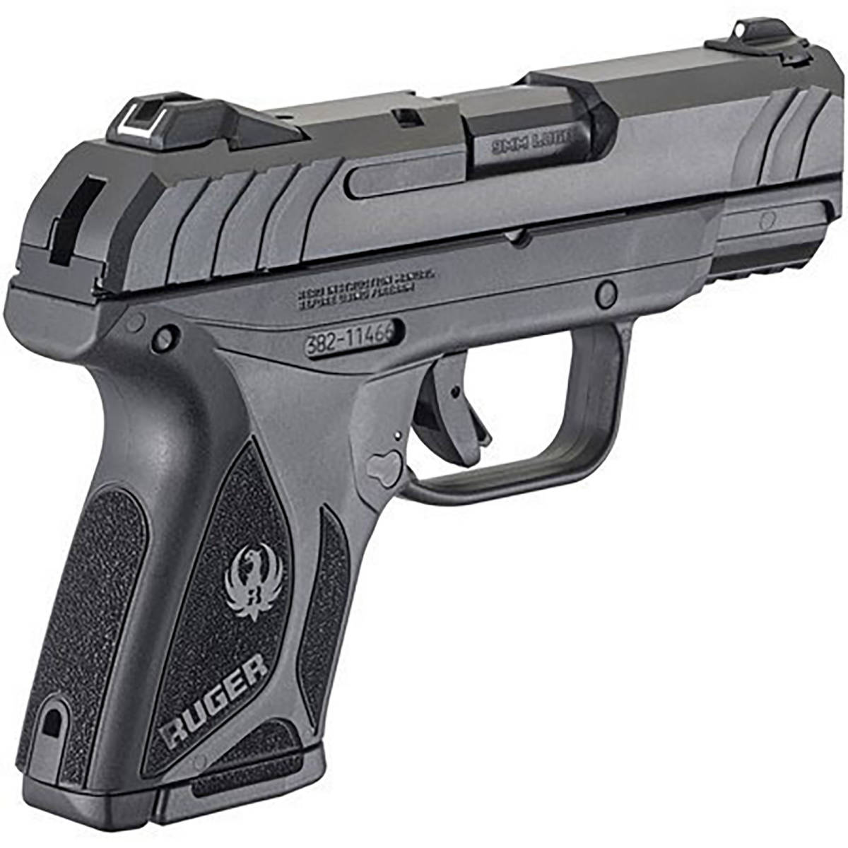 Ruger Security 9 Compact 9mm 3.42” Bbl 10+1 Black - Semi Auto Pistols ...