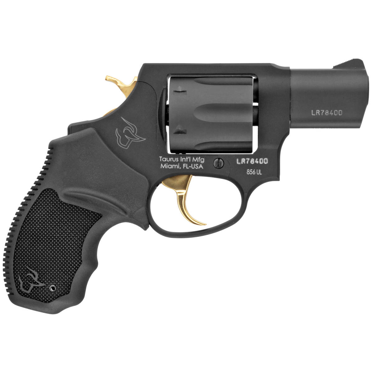 Taurus 2-856021ULGLD 856 Ultra-Lite 38 Special Caliber with 2” Barrel ...