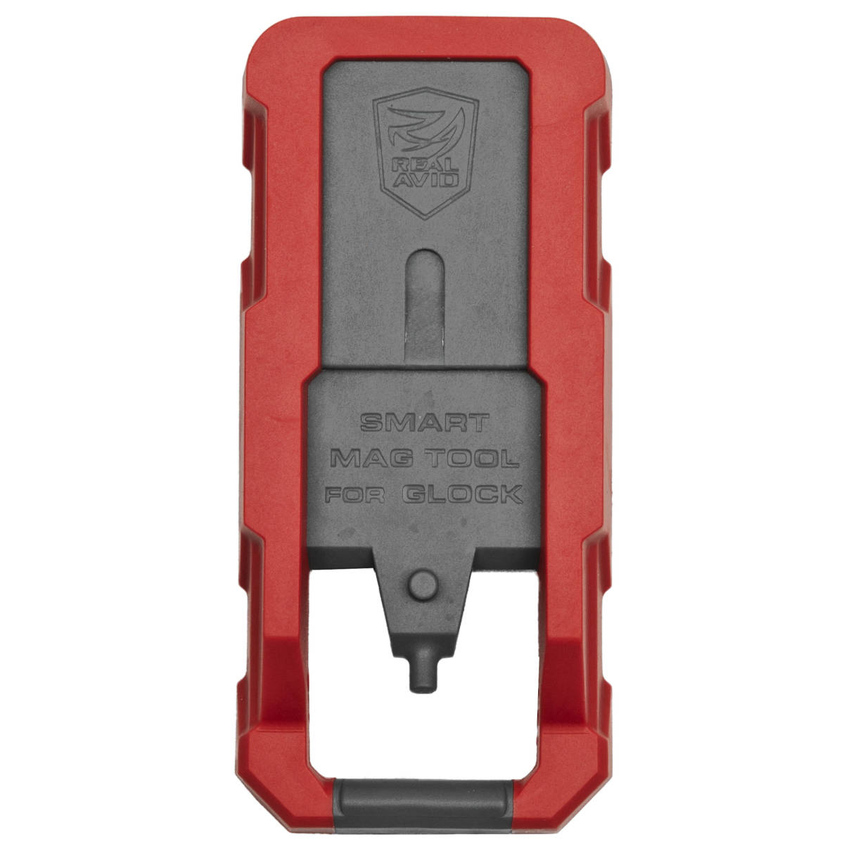 Real Avid AVGLOCKMT Smart Mag Tool Compatible w/Glock, Gray/Red Plastic ...