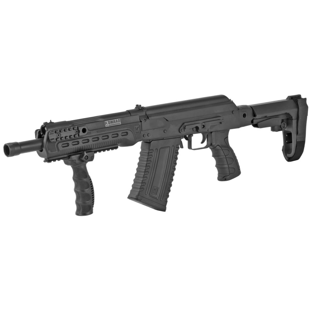 Kalashnikov USA KS-12 Komrad Black 12 Gauge 12.50” 3” 5+1 SB... - Semi ...