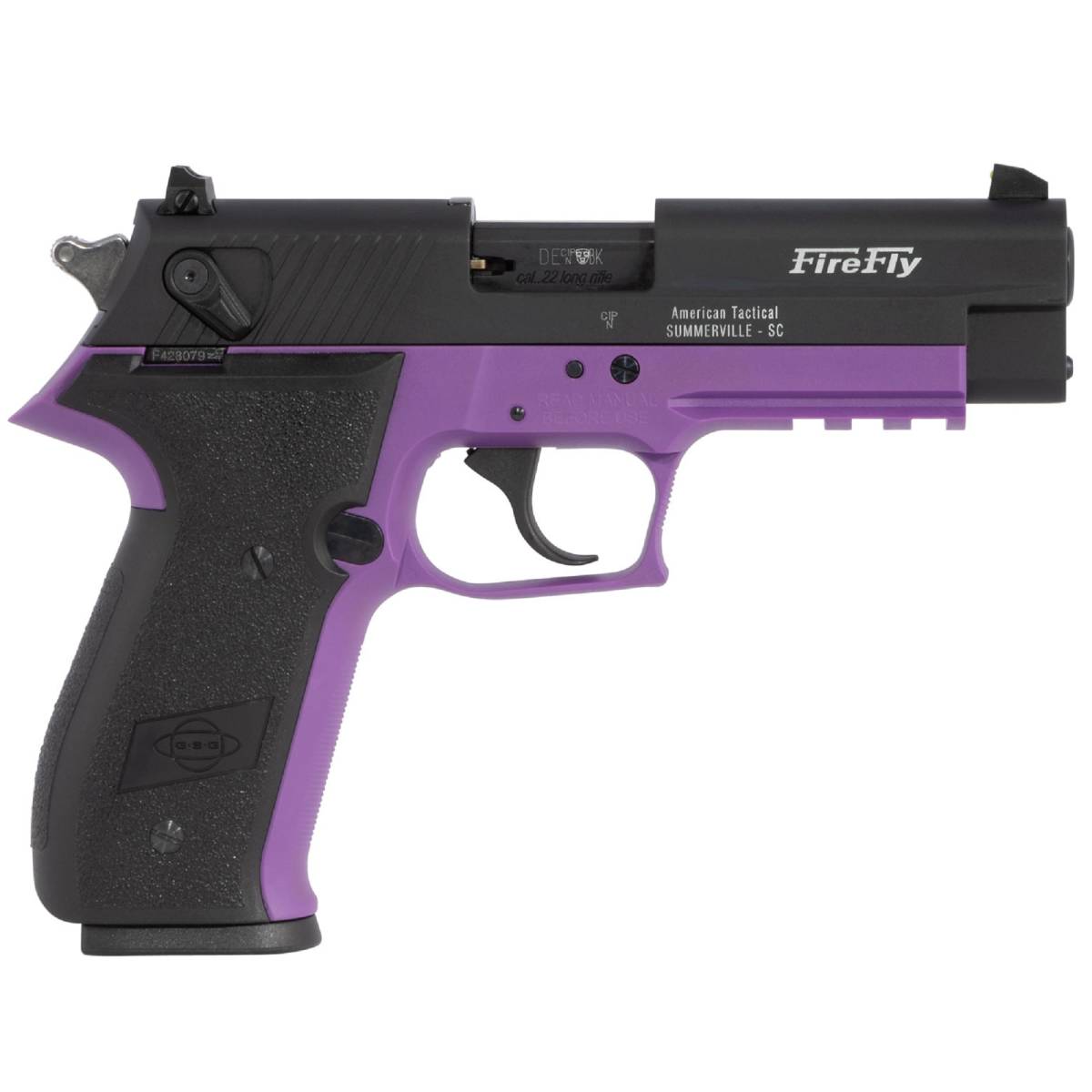 GSG Firefly 22LR Purple - Semi Auto Pistols at GunBroker.com : 1160908332