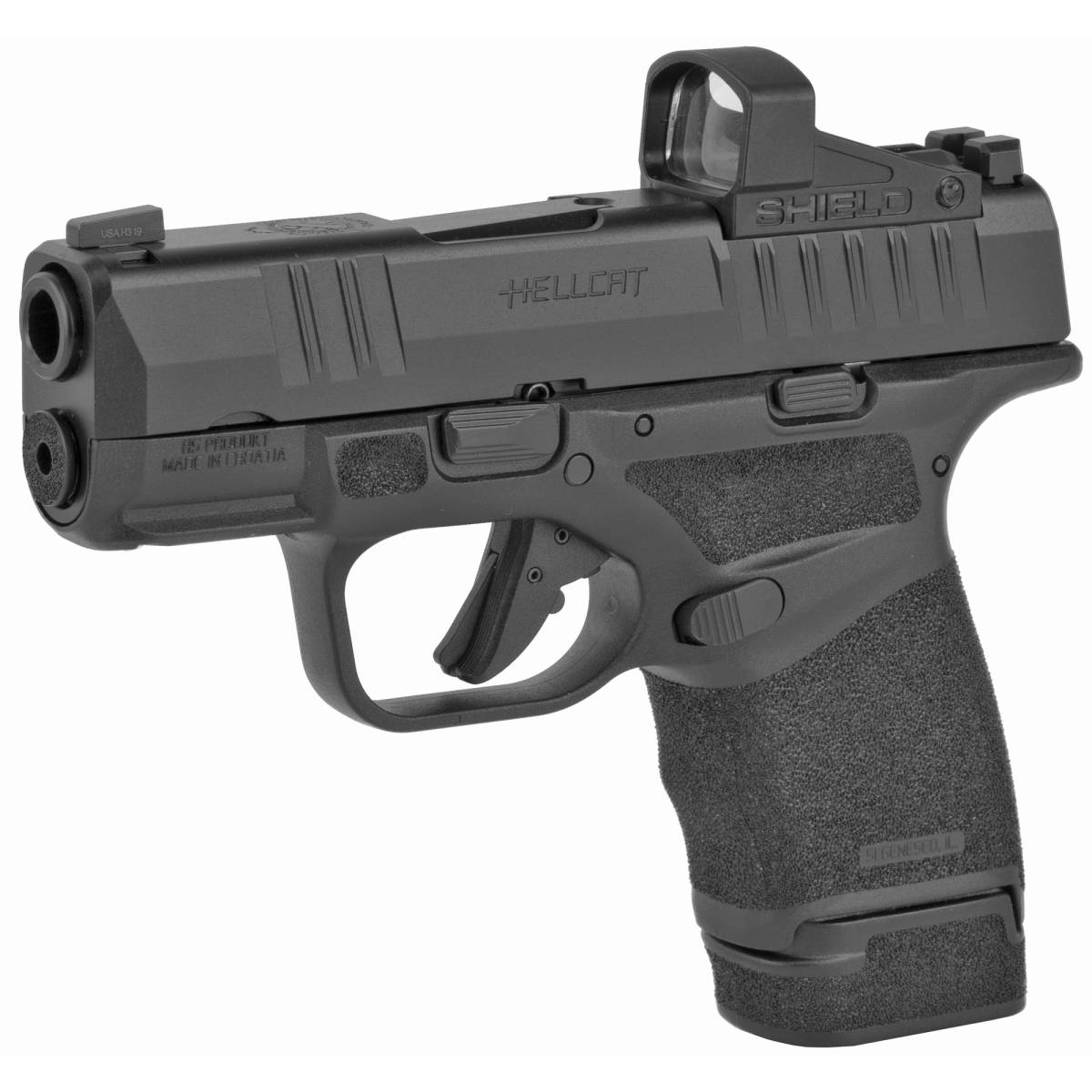 SPRINGFIELD HELLCAT OSP 9MM SHIELD SMSC RED DOT OPTIC PISTOL - Semi ...