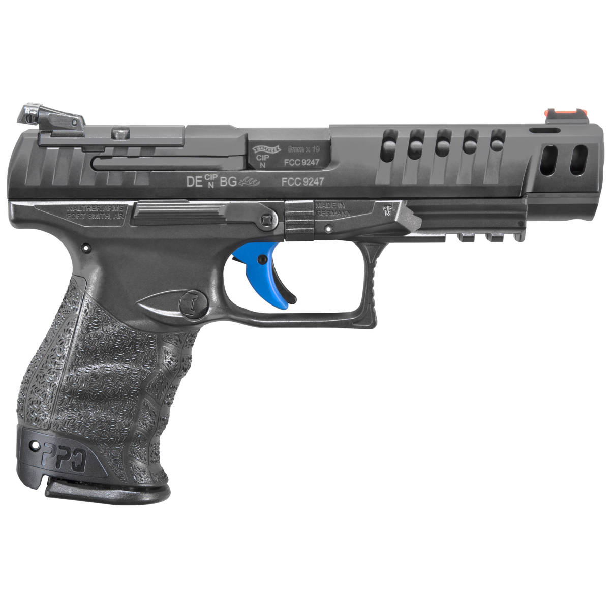 Walther Arms 2849640 PPQ M2 Q5 Match 9mm Luger 5” 10+1 Black Tenifer... - Semi Auto Pistols at ...