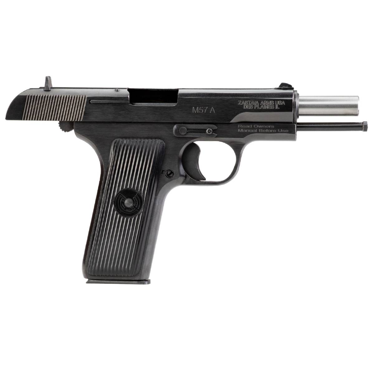 ZASTAVA M57-A 7.62X25MM M57A 7.62 TOKAREV 4.5” SEMI AUTO PISTOL YUGO ...