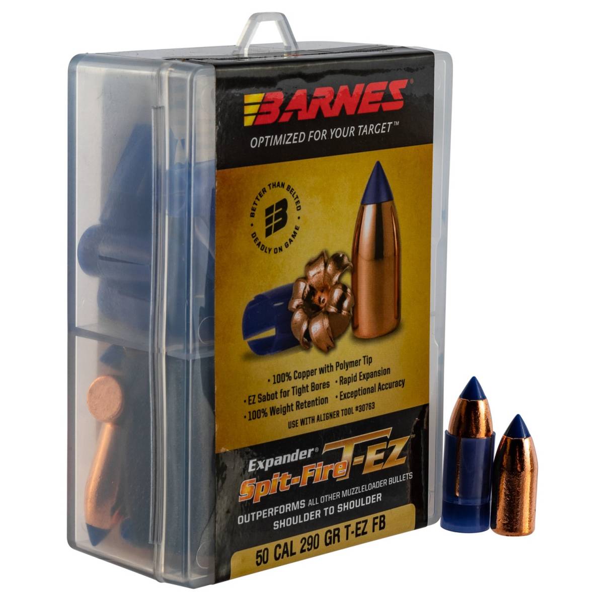 Barnes Bullets 30592 Spit-Fire T-EZ Muzzleloader 50 Cal Spit Fire FB ...