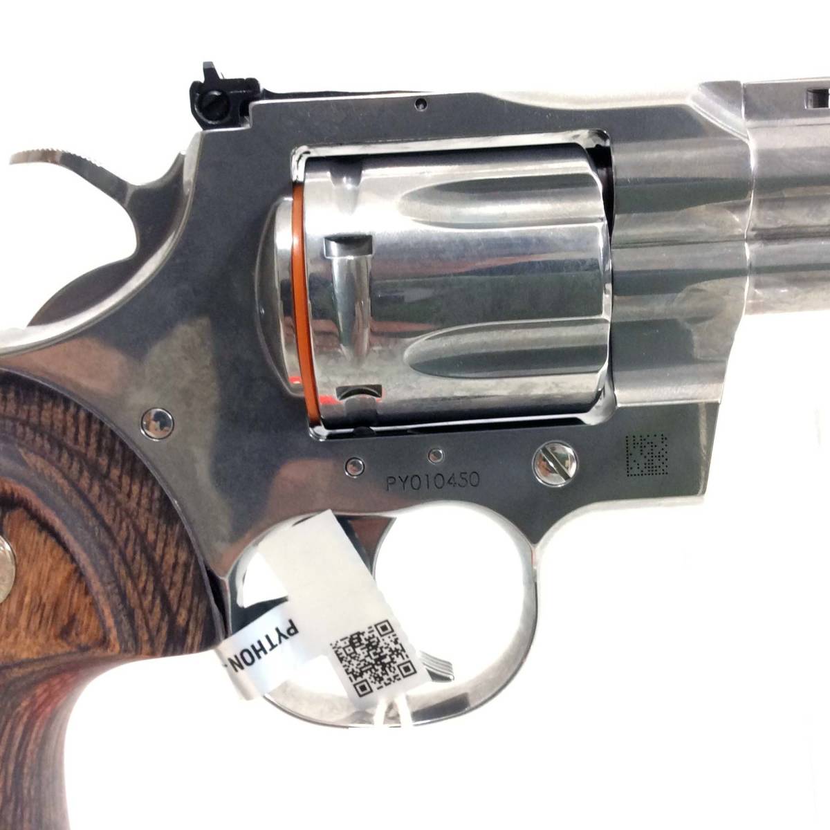 Colt Python 357 Magnum 6 Inch Colt Python 357 Mag SP6WTS Stainless SS ...