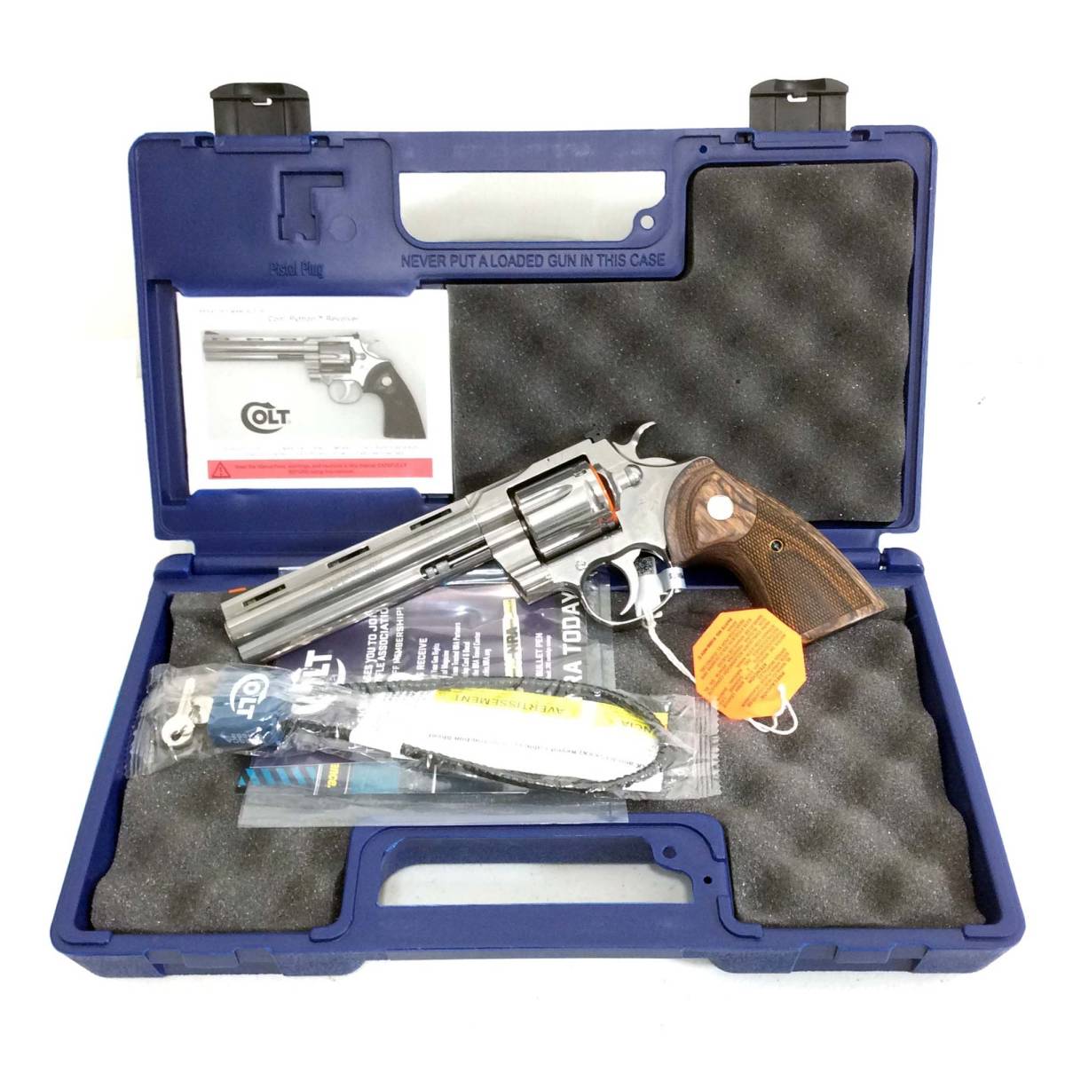 Colt Python 357 Magnum 6 Inch Mag SP6WTS Stainless SS - Revolvers at ...