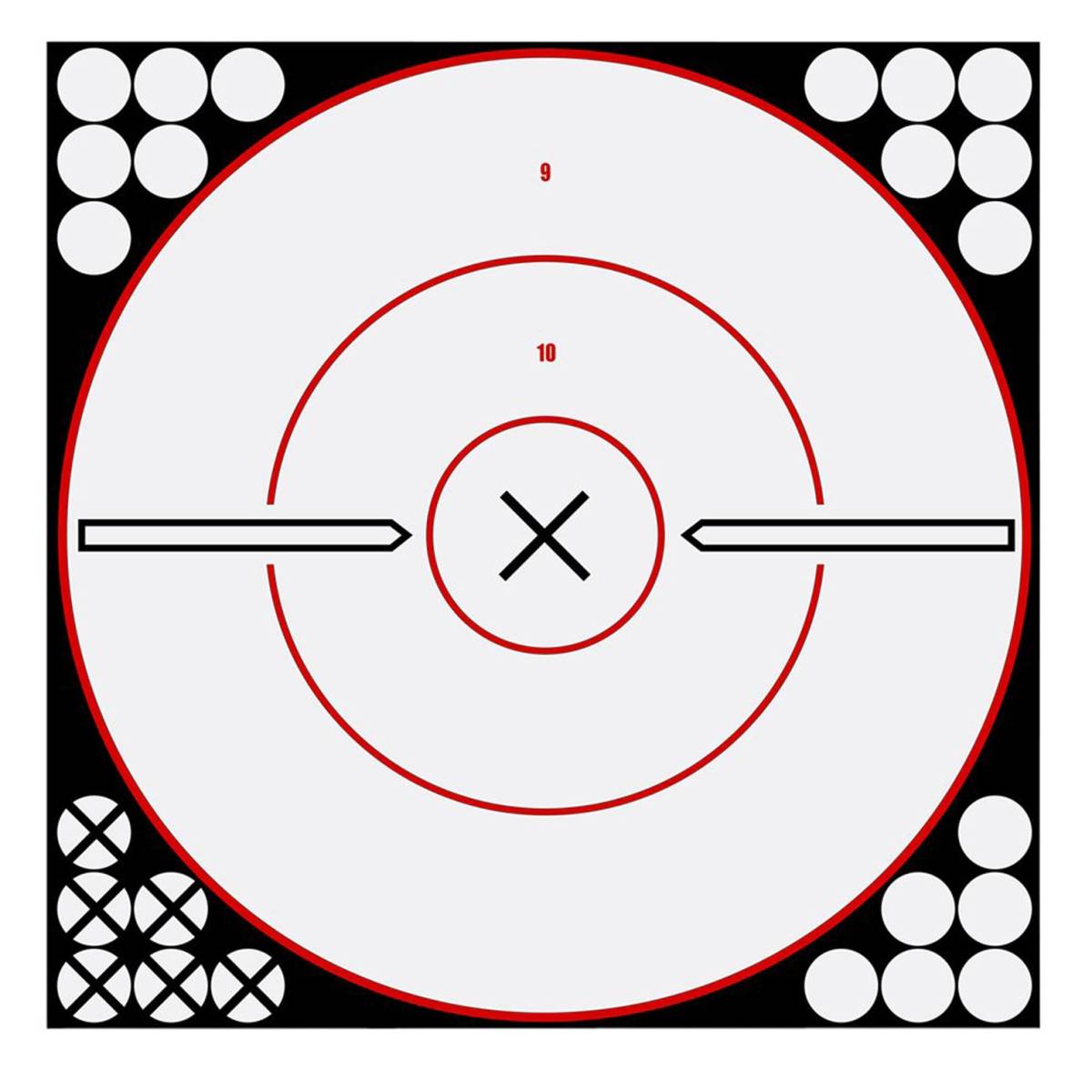 Birchwood Casey 34019 Shoot-N-C Reactive Target Self-Adhesive Paper ...