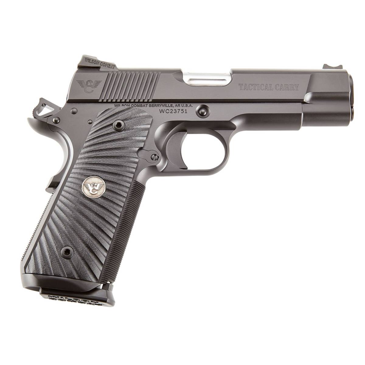 Wilson Combat TCCOM9 1911 Commander Tactical Carry 9mm Luger 5” 8+1 OD ...