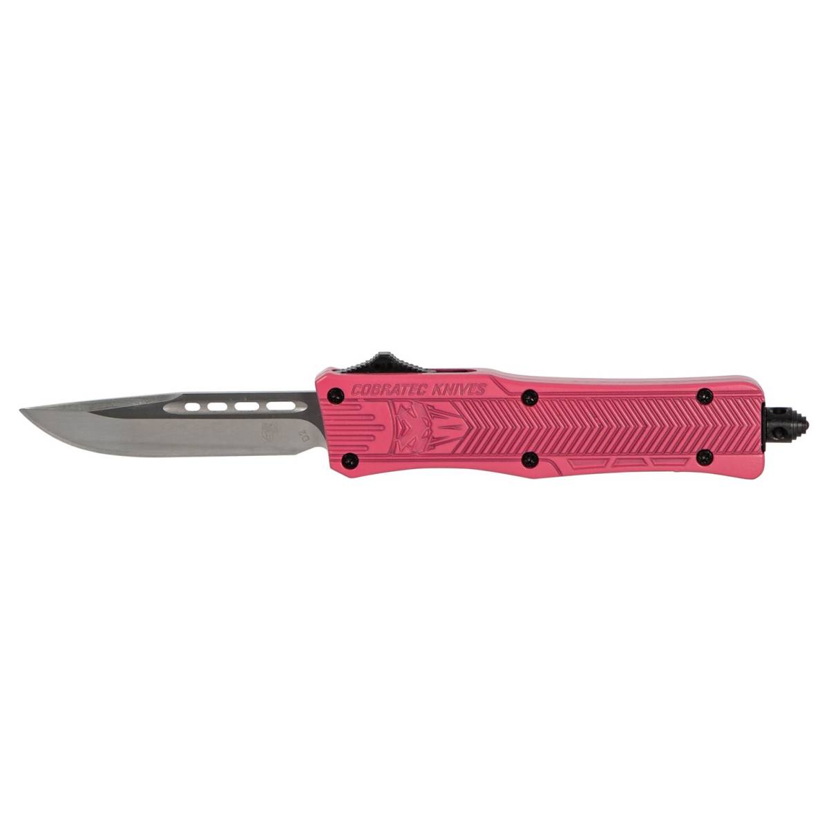CobraTec Knives SPKCTK1SDNS CTK-1 Small 2.75” OTF Drop Point Plain D2 ...