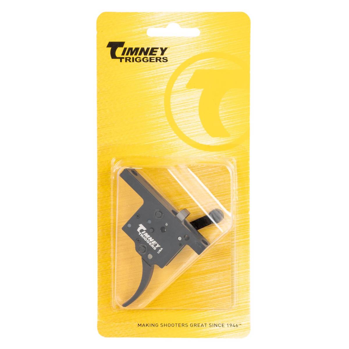 Timney Triggers 783 Remington Curved Trigger with 1.5-4 lbs Draw Weight ...