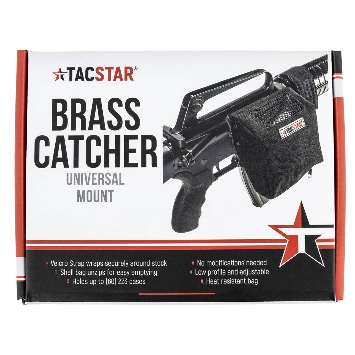 Lyman 1081245 Universal Brass Catcher Black Canvas Velcro Mount ...