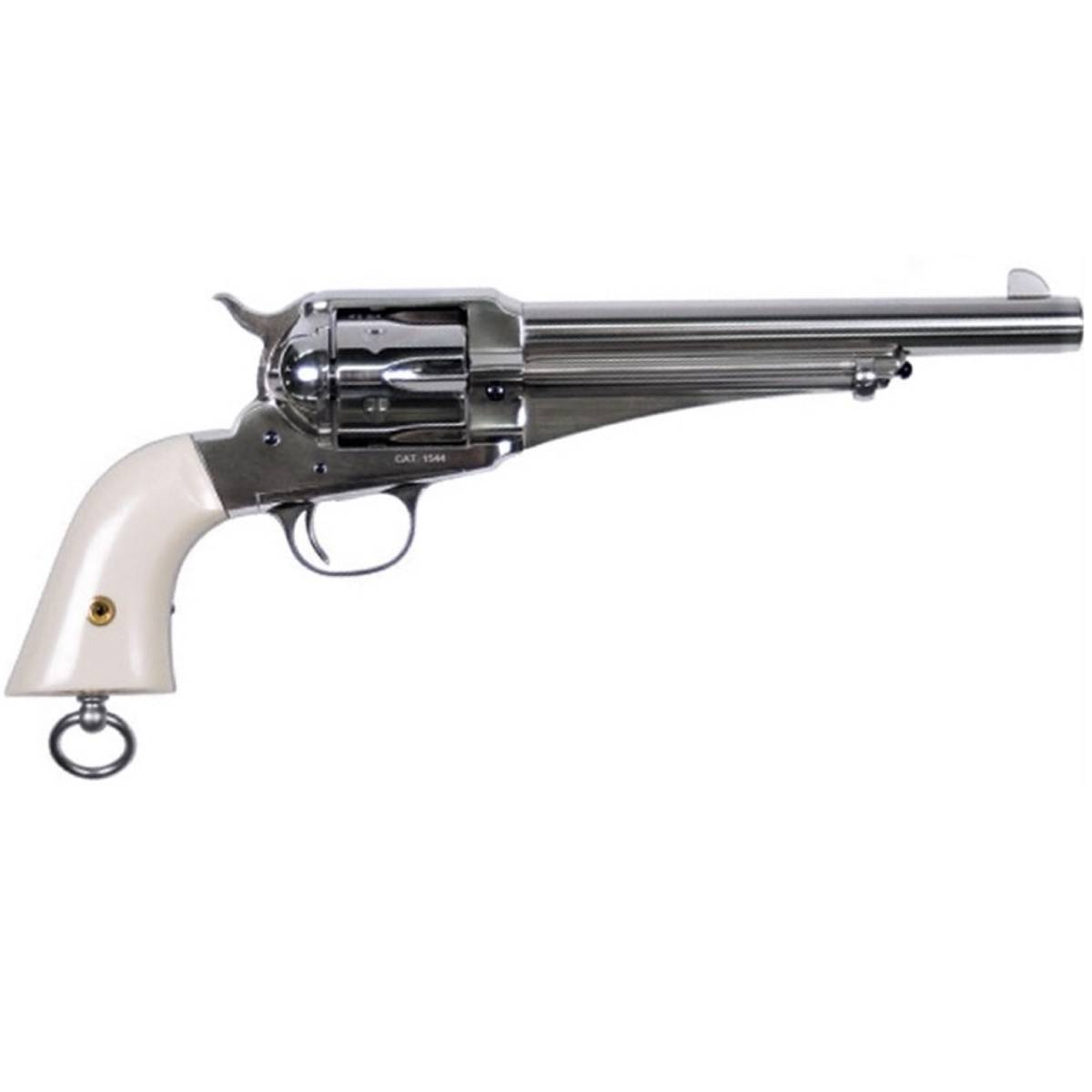 UBERTI 1875 Limited Edition “Frank James” .45 Colt 7.5” Nickel ...