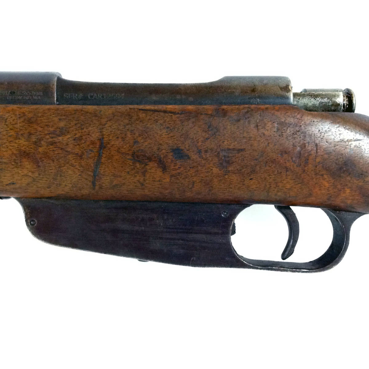 BRESCIA ITALIAN CARCANO CAVALRY M91 HEX RECEIVER CARBINE 6.5X52mm FLIP ...