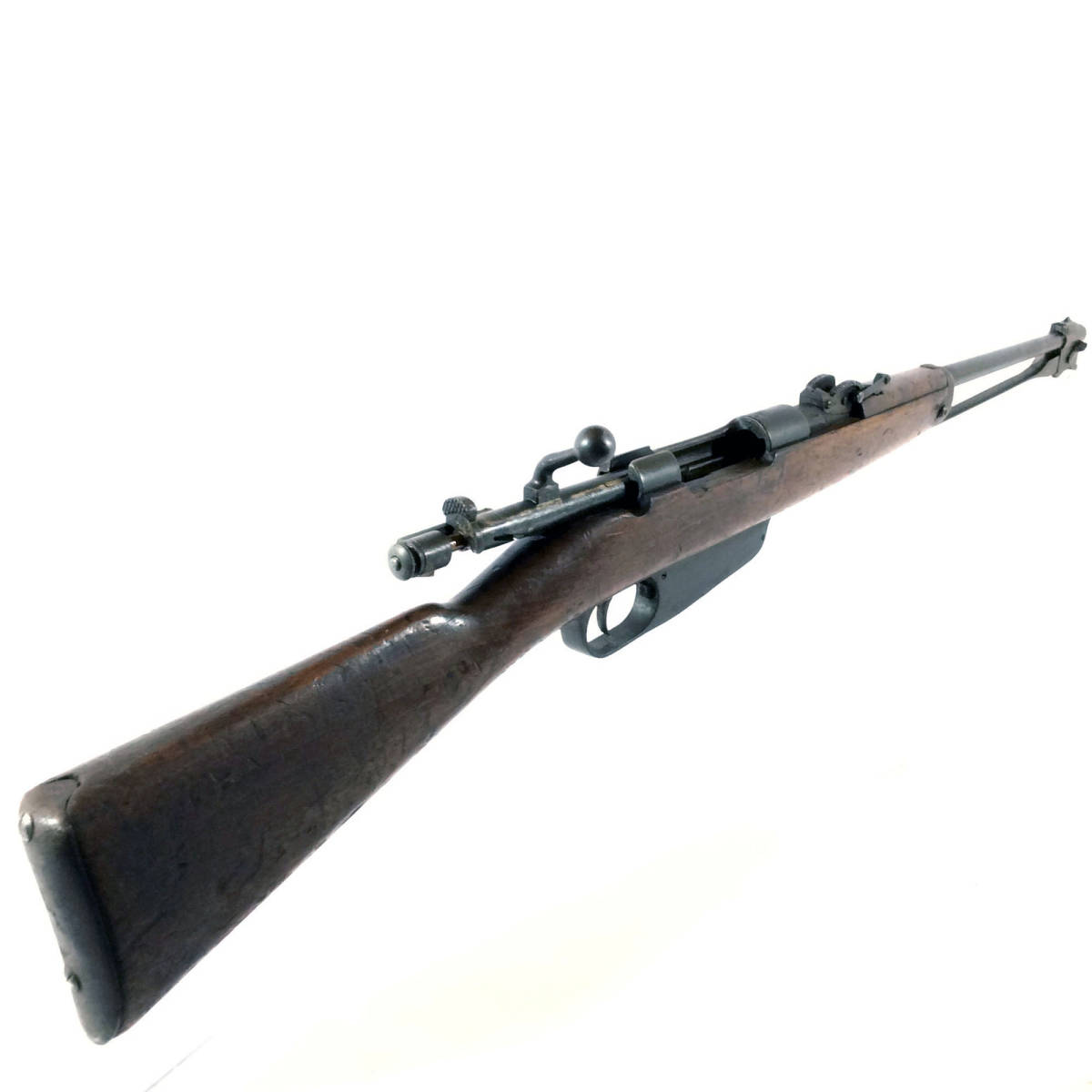 BRESCIA ITALIAN CARCANO CAVALRY M91 HEX RECEIVER CARBINE 6.5X52mm FLIP ...