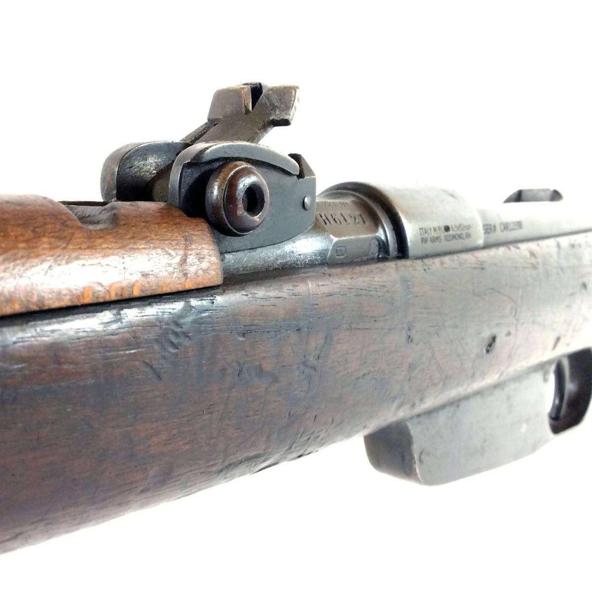 BRESCIA ITALIAN CARCANO CAVALRY M91 HEX RECEIVER CARBINE 6.5X52mm FLIP ...