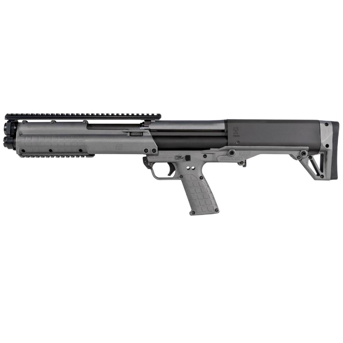 Kel-Tec KSG 12 Gauge EXCLUSIVE GREY Tactical Shotgun Gray 12ga - Pump ...