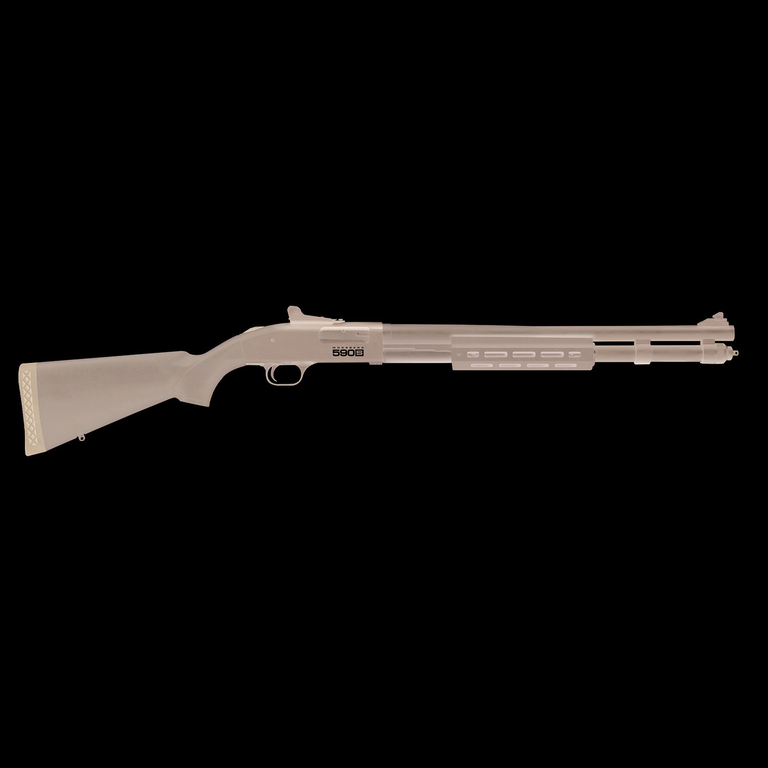 Mossberg 51602 590S 12 Gauge 3” 7+1/8+1/13+1 20” Matte Blued Barrel ...