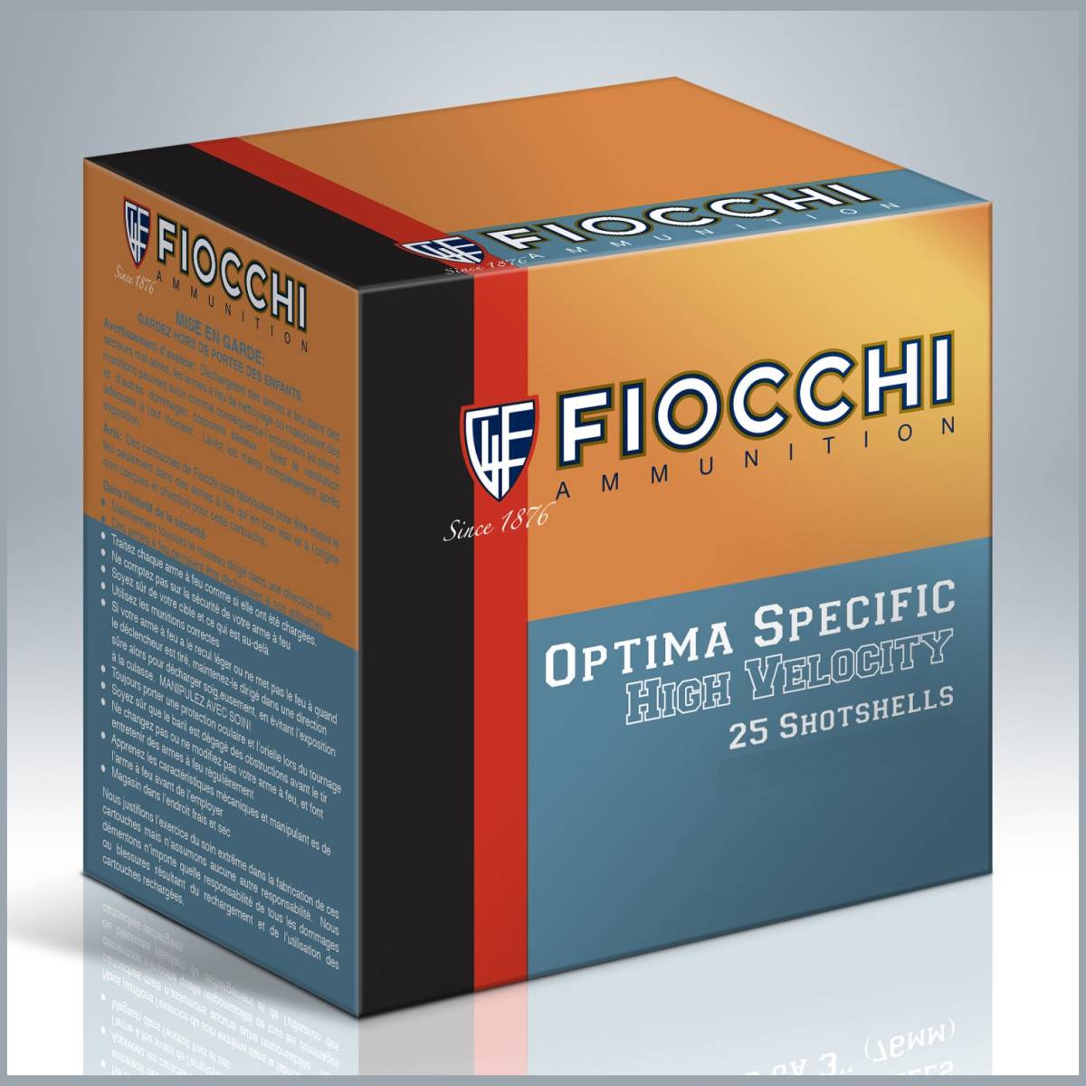 Fiocchi 203HV4 Field Dynamics High Velocity 20Gauge 3” 1 1/4oz 4Shot ...