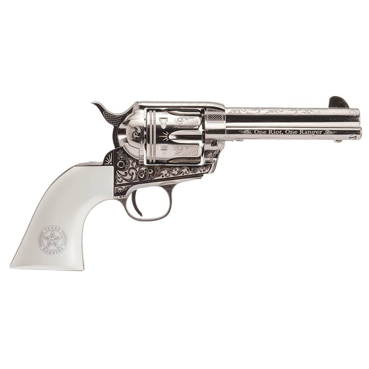 Cimarron PP410LNTXR Frontier Texas Ranger 45 Colt (LC) 6 Shot, 4.75 ...