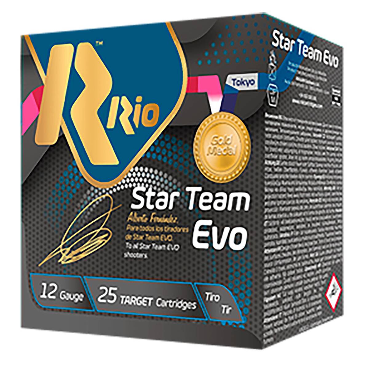 Rio Ammunition STT28LT75 Star Team EVO 12 Gauge 2.75” 1 oz 7.5 Shot 25 ...