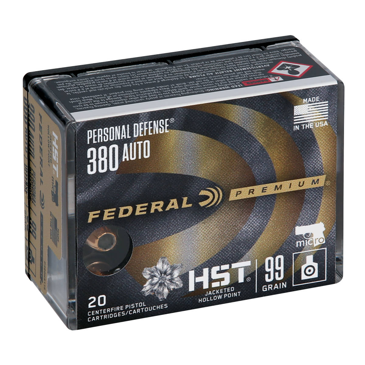 Federal P30HST1S Premium Personal Defense HST 30 Super Carry 100 gr ...