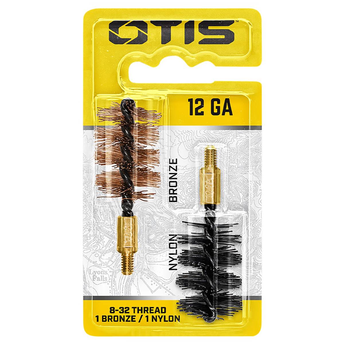 Otis FG512NB Bore Brush Set 10/12 Gauge Shotgun Firearm 8-32” Thread ...