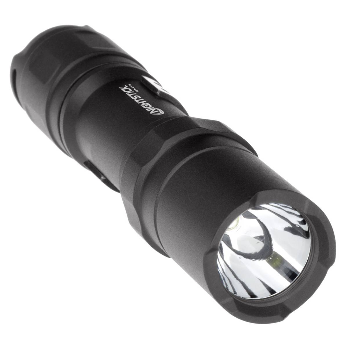 Nightstick MT210 Mini-TAC Pro Black Anodized 50/80/150 Lumens White LED ...