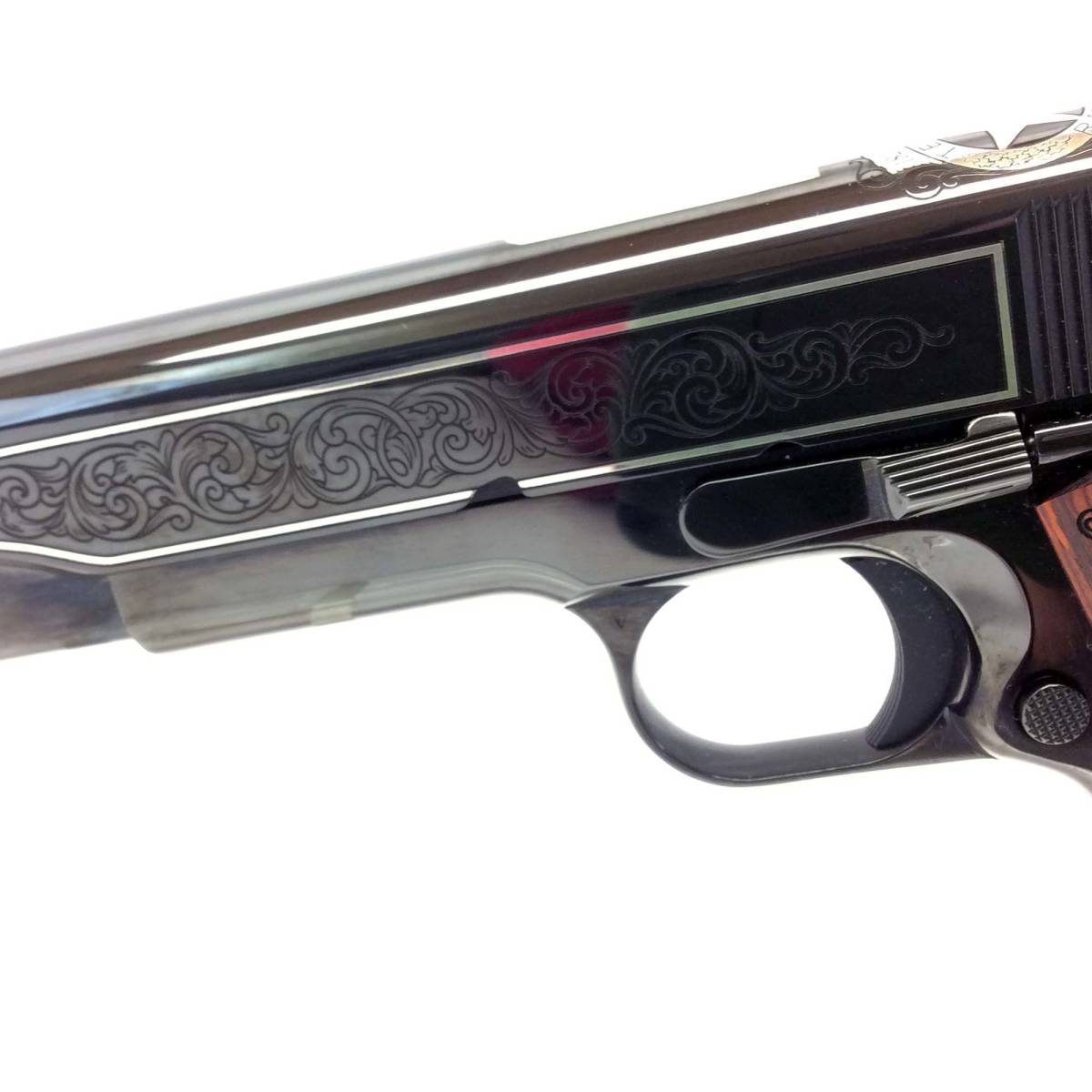 COLT 1911 TEXAS RANGER 45 ACP 5" 1 of 500 200th anniversary - Semi Auto ...