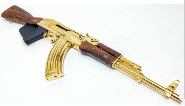 Zastava Arms Usa ZR7762WMGL ZPAPM70 7.62x39mm 16.25” 30+1, 24K Gold ...